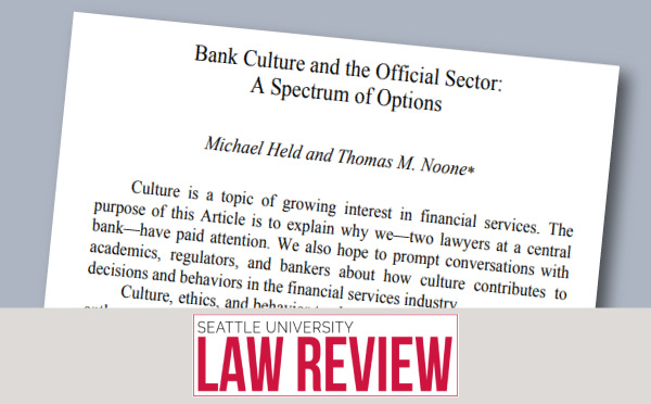 Governance & Culture Reform - FEDERAL RESERVE BANK of NEW YORK