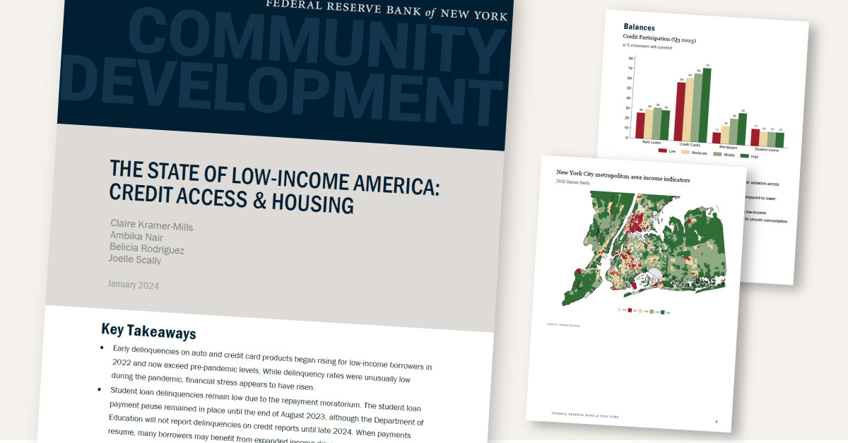 The State of Low-Income America: Credit Access & Housing - FEDERAL ...