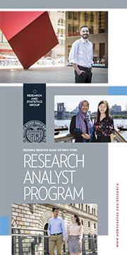 Research Analysts - FEDERAL RESERVE BANK of NEW YORK