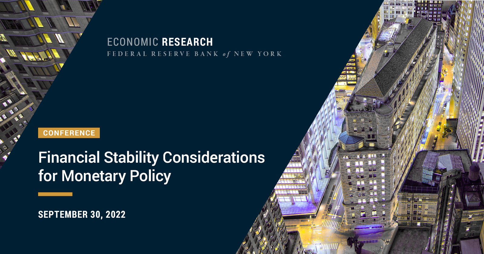 Financial Stability Considerations for Monetary Policy - FEDERAL ...